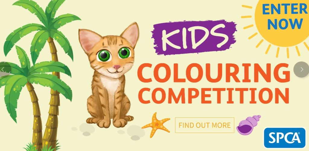 Kids’ Colouring Competition with SPCA - Kiwi Kids News