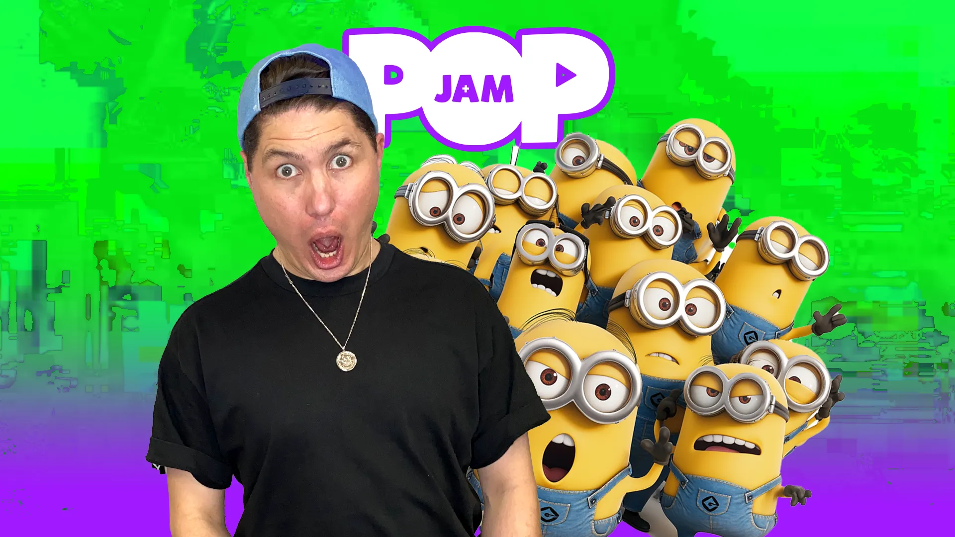 PJ - Minion Prank 🍌👷🤪 - Kiwi Kids News